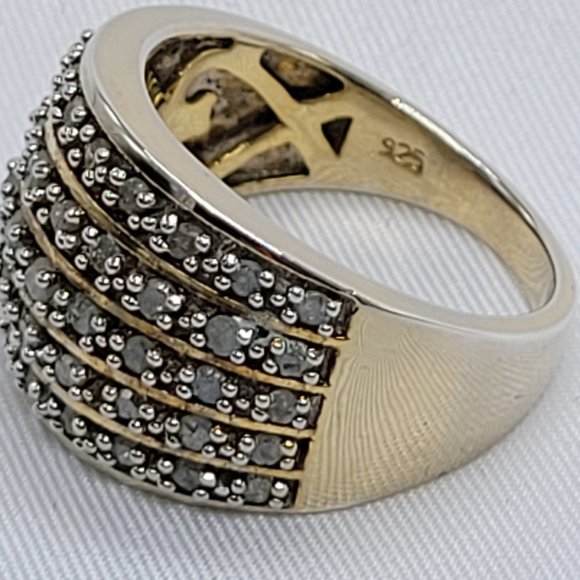 Jtv/Hsn | Jewelry | Nwot Gold Diamond Ring | Poshmark